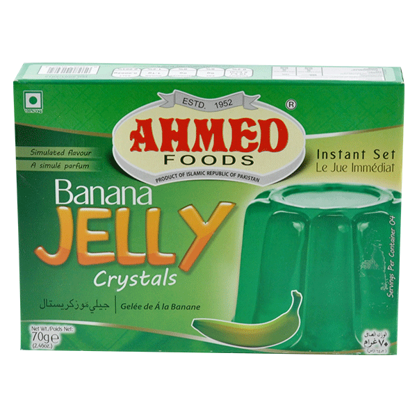Buy Ahmed Banana Jelly Crystal (70g) Online at the Best Price