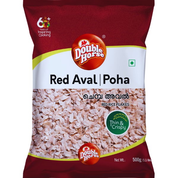 Buy Double Horse Red Rice Flakes (Aval) - 500 g Online at Best Price