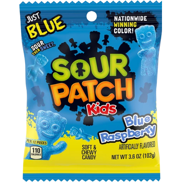 Sour Patch Blue Raspberry - 102 g