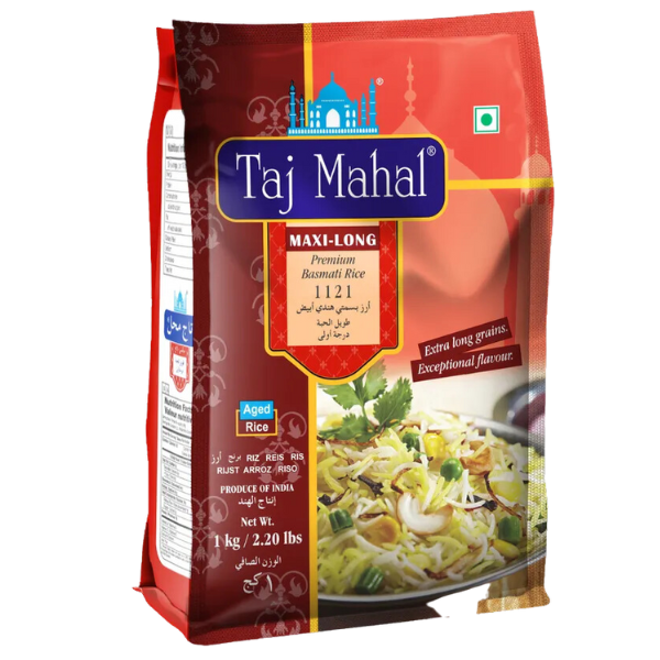 Buy Taj Mahal Basmati Rice (1kg) Online at the Best Price