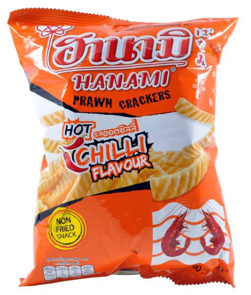Buy Hanami Prawn Crakers Hot Chilli - 52 g Online at Best Price